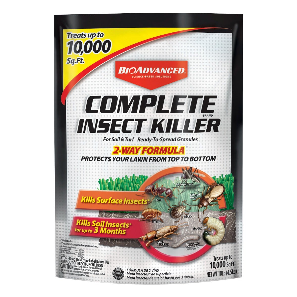 BioAdvanced Complete Insect Killer for Soil & Turf Granule - Concord ...