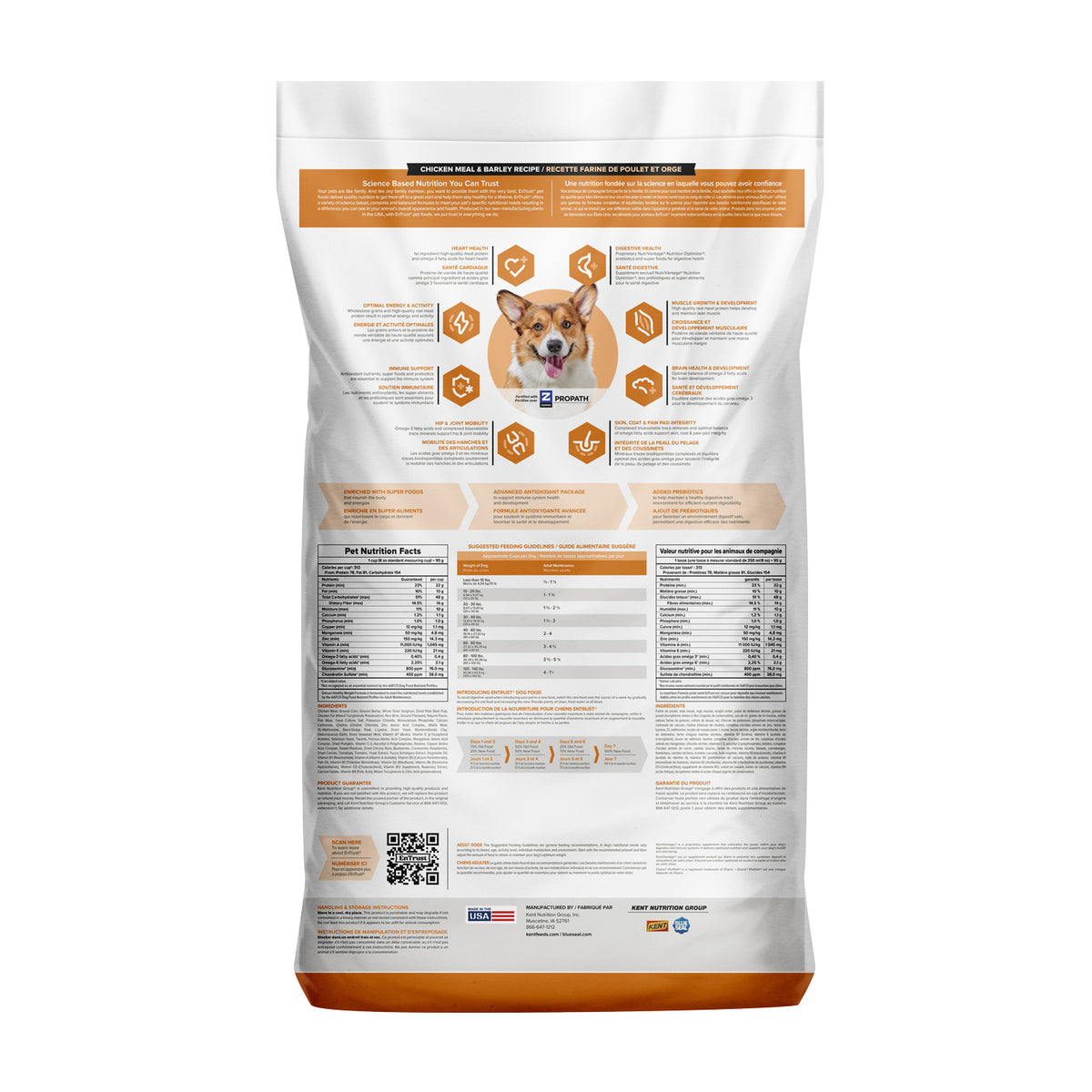 Kent Blue Seal EnTrust® Healthy Weight Chicken Meal & Barley Recipe Dog ...